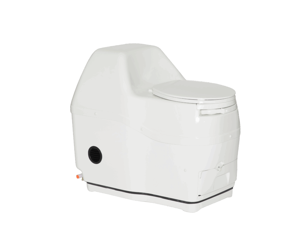 How do I secure my self-contained Sun-Mar composting toilet to the ...